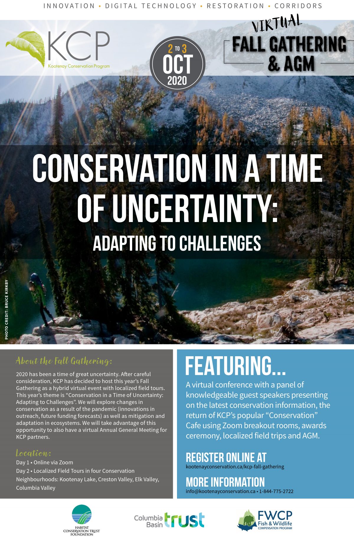 2020 Fall Gathering - Kootenay Conservation Program